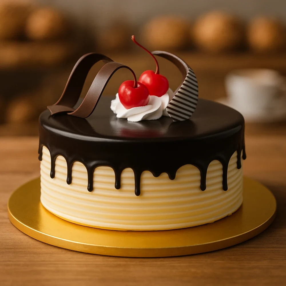 Choco vanilla Cake: Ultimate Dual Flavor Celebration Delight