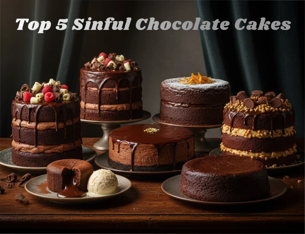 Top 5 Sinful Chocolate Cakes | Rich & Indulgent Treats